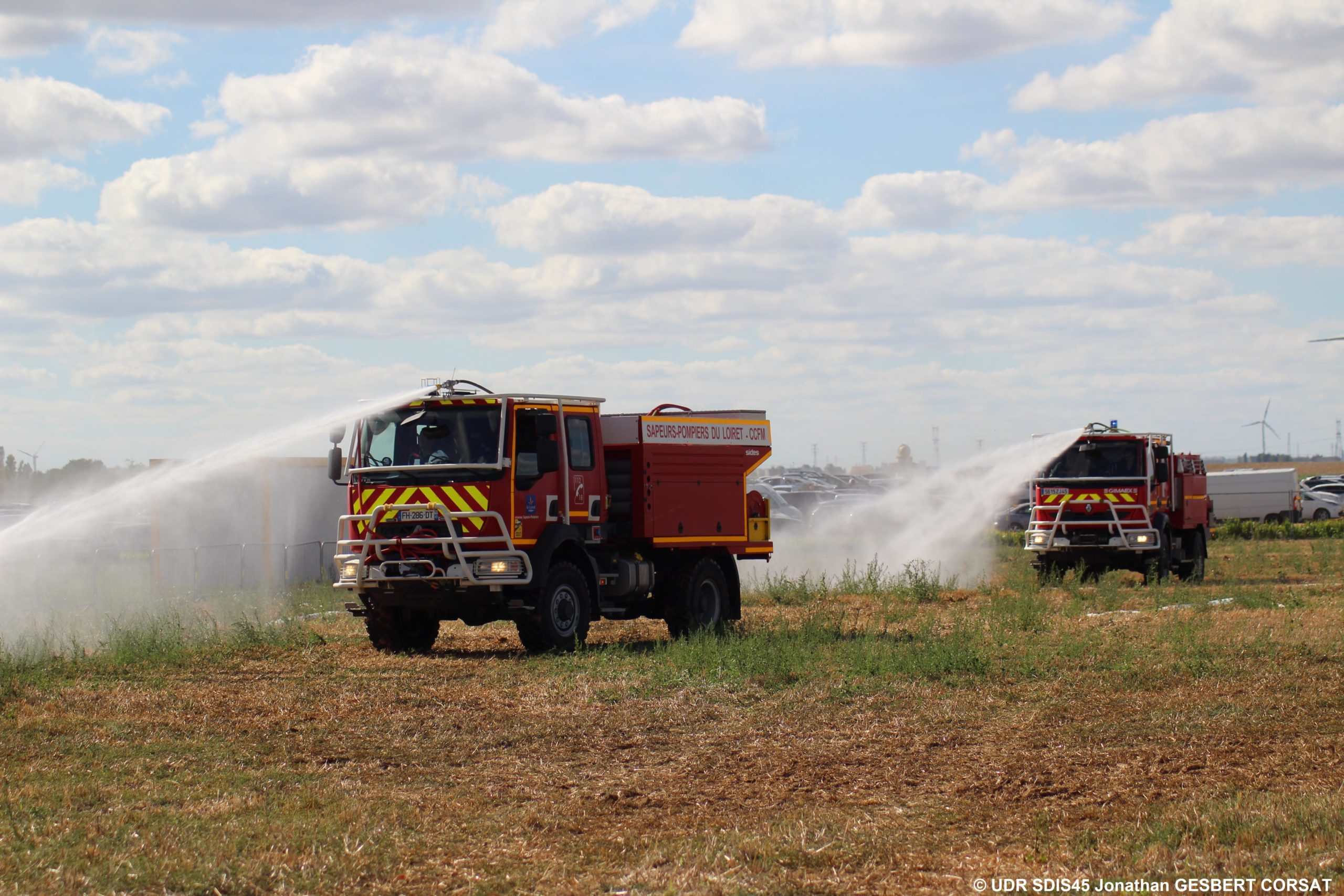 Les Terres de Jim © SDIS et UDR 45 Jonathan GESBERT CORSAT - SDIS45