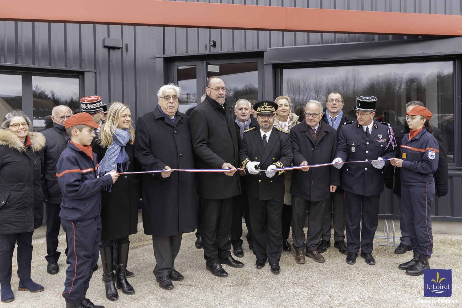 Inauguration du nouveau CIS de SENNELY - 21 janvier 2023 - SDIS45