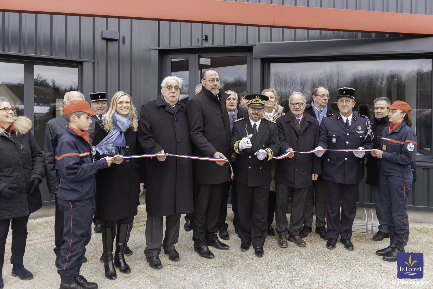 Inauguration du nouveau CIS de SENNELY - 21 janvier 2023 - SDIS45