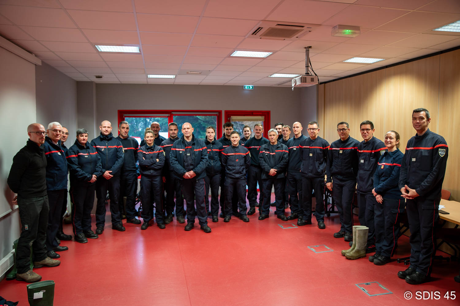 Tempête Goretti : un groupe de renfort engagé dans la Manche - SDIS45