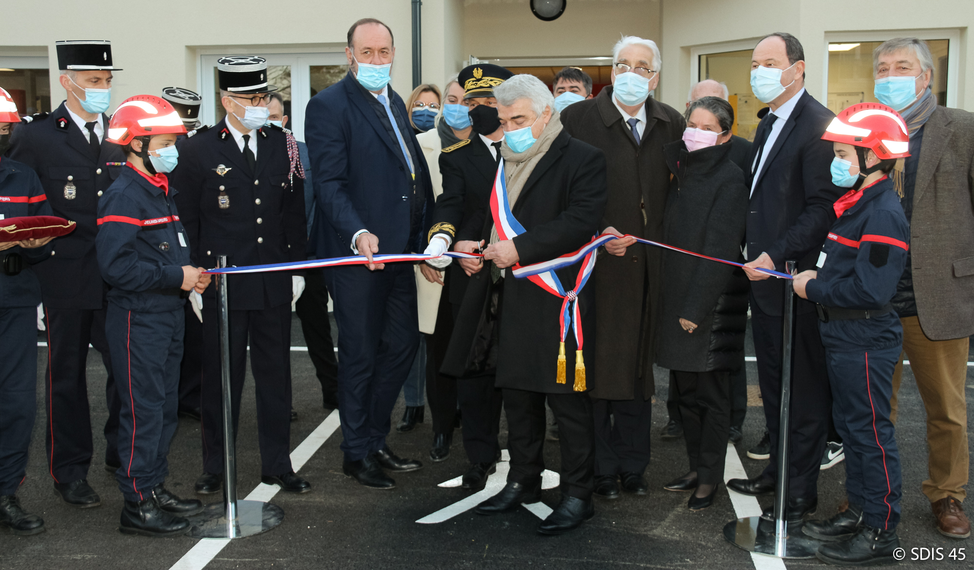 Inauguration CIS Beaugency - 25 Février 2022 - SDIS45