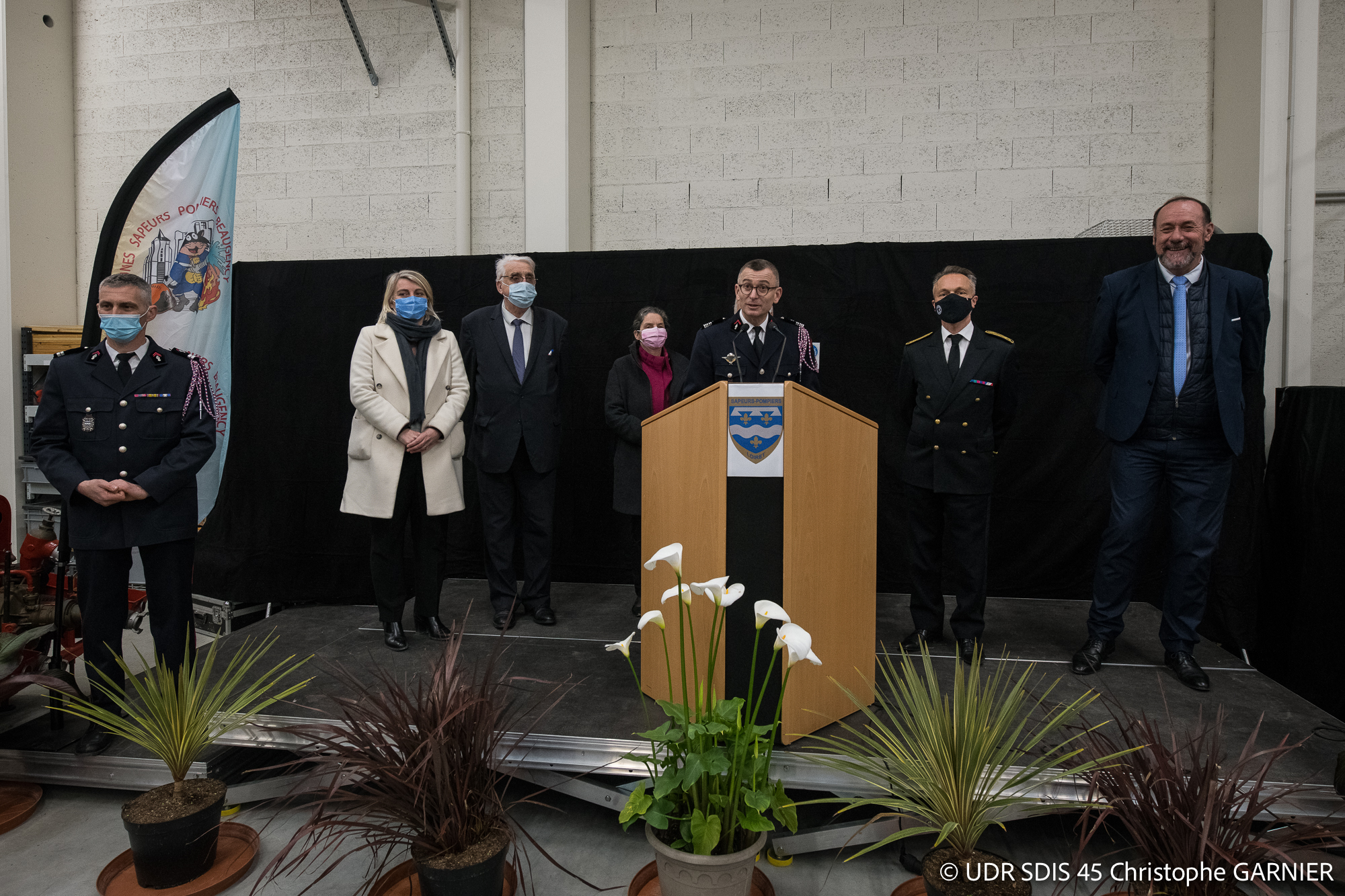 Inauguration CIS Beaugency - 25 Février 2022 - SDIS45
