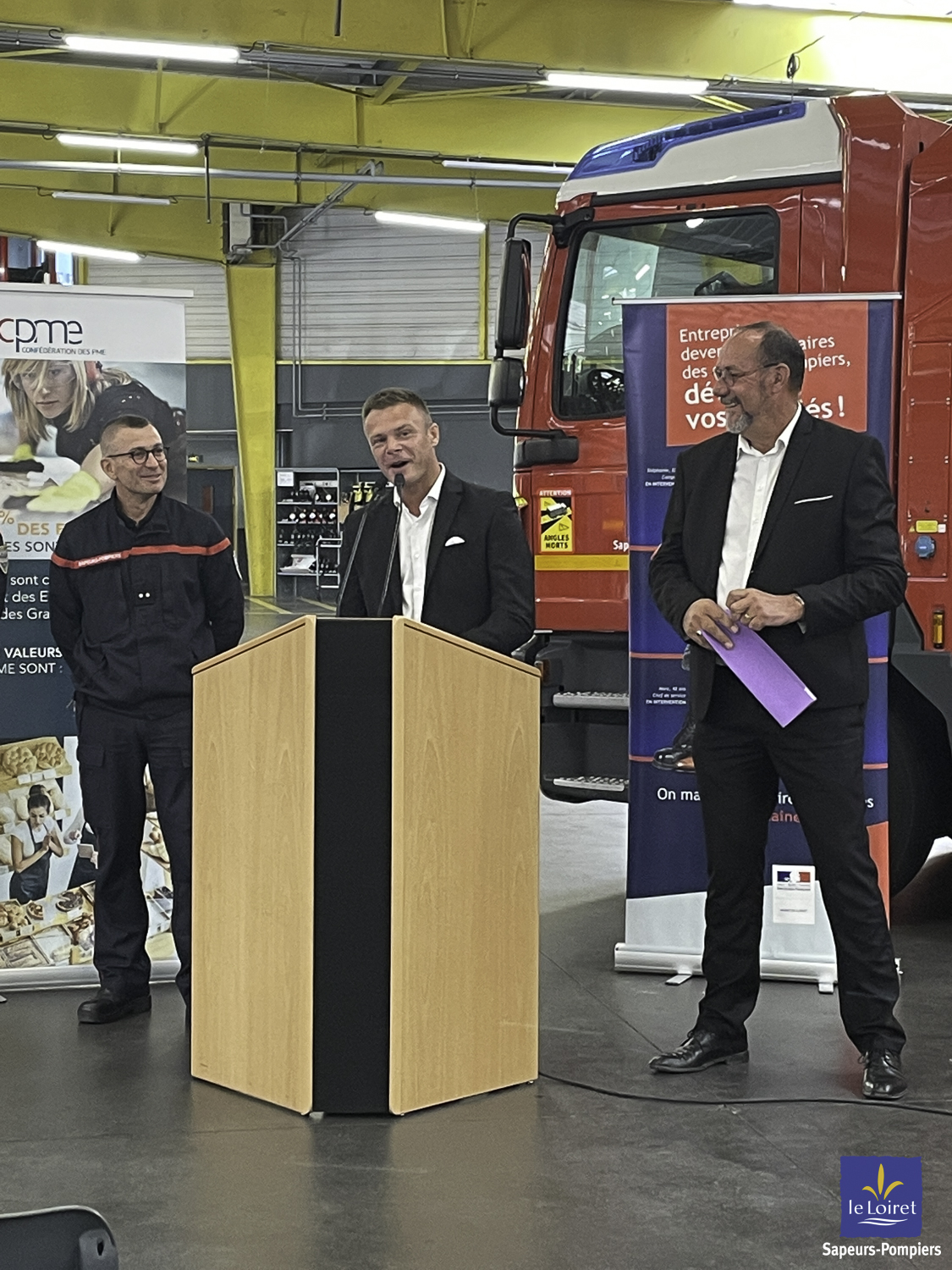 Signature de convention entre la CPME du Loiret et le SDIS - SDIS45