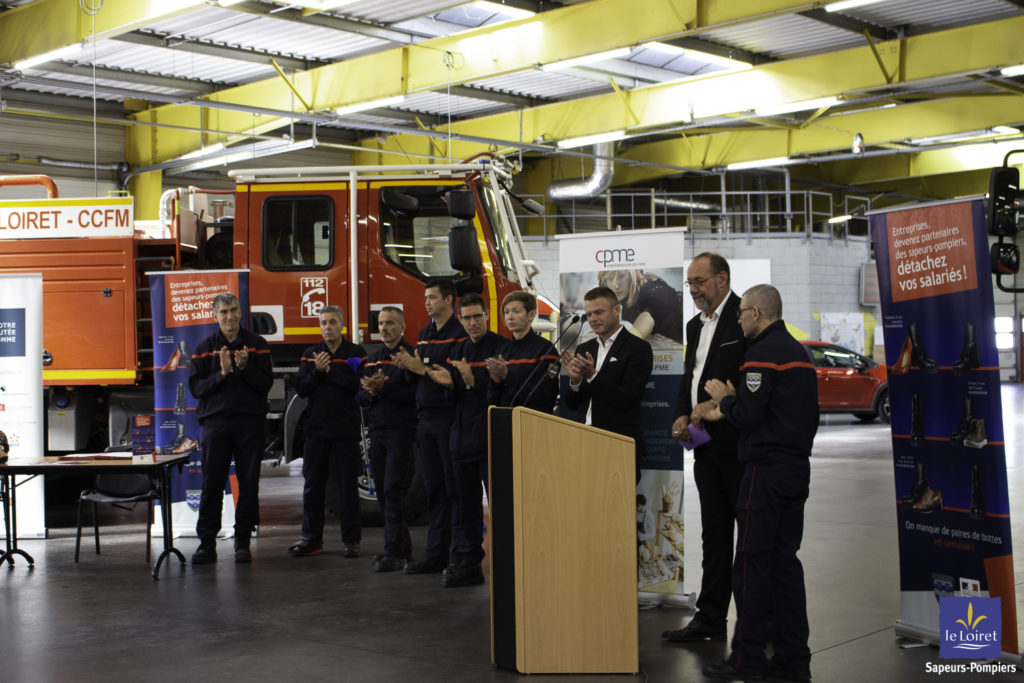 Signature de convention entre la CPME du Loiret et le SDIS - SDIS45